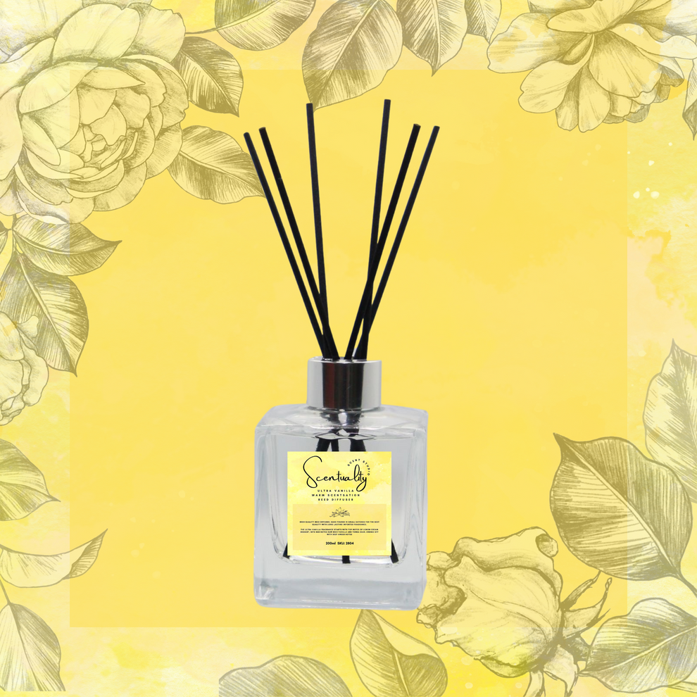 Ultra Vanilla | Reed Diffuser – Scentuality Studio